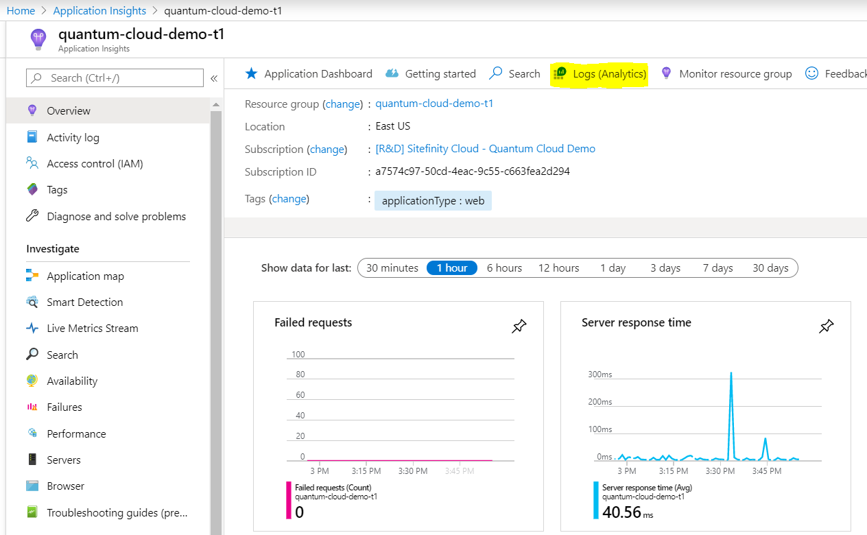 Troubleshooting - Sitefinity CMS Monitoring and troubleshooting