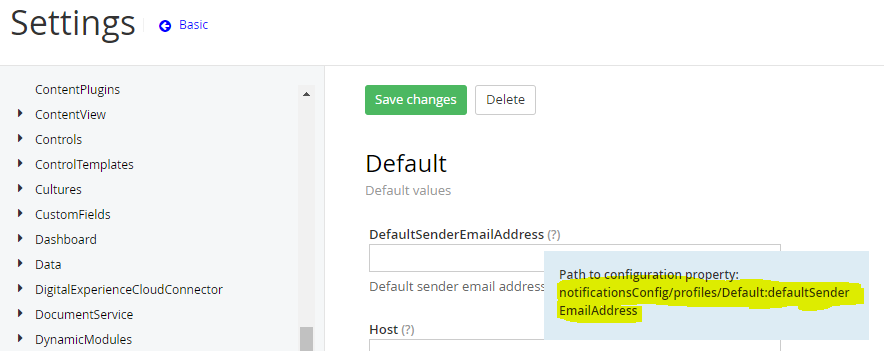 Manage configurations in Continuous delivery pipeline - Sitefinity CMS Deploy and upgrade