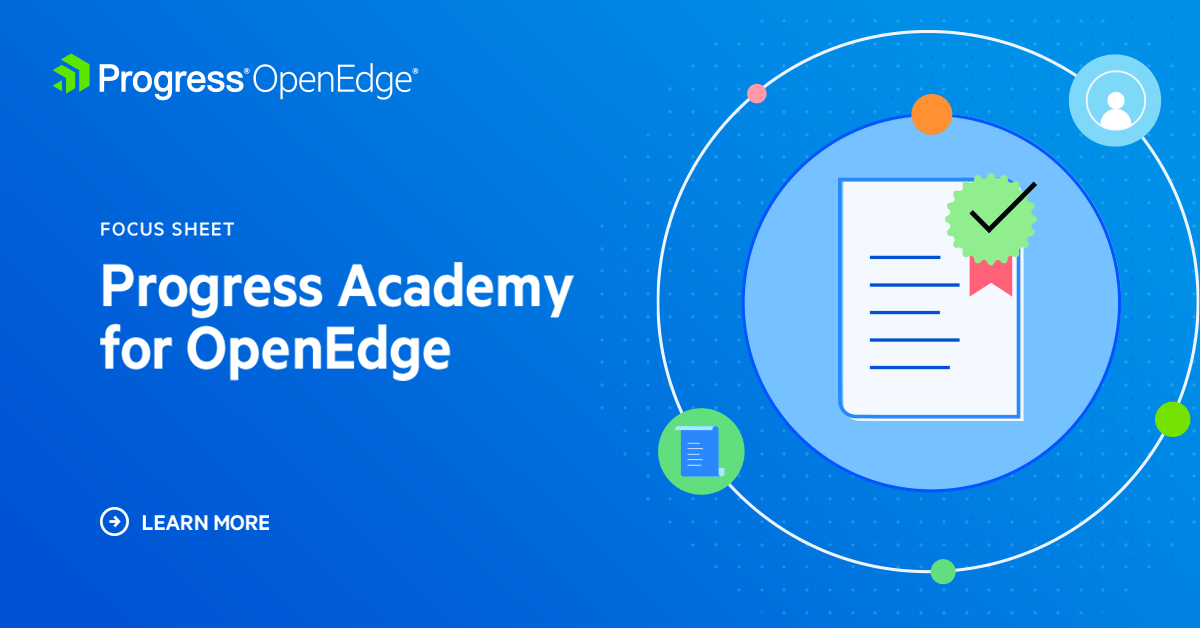 Progress Academy for OpenEdge | Progress OpenEdge