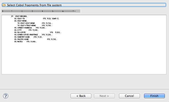 Mainframe Copybook To Nosql