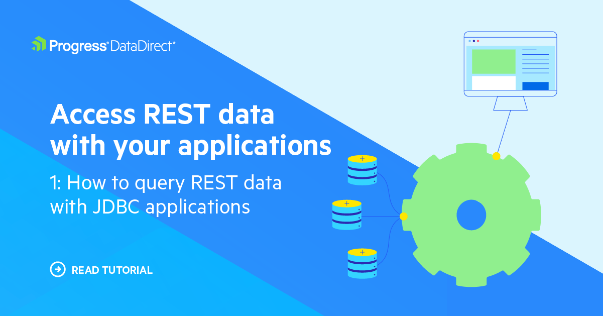 How to query REST data with JDBC applications