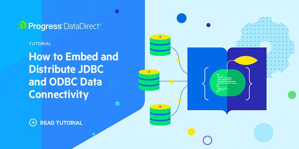 How to Embed and Distribute JDBC and ODBC Data Connectivity