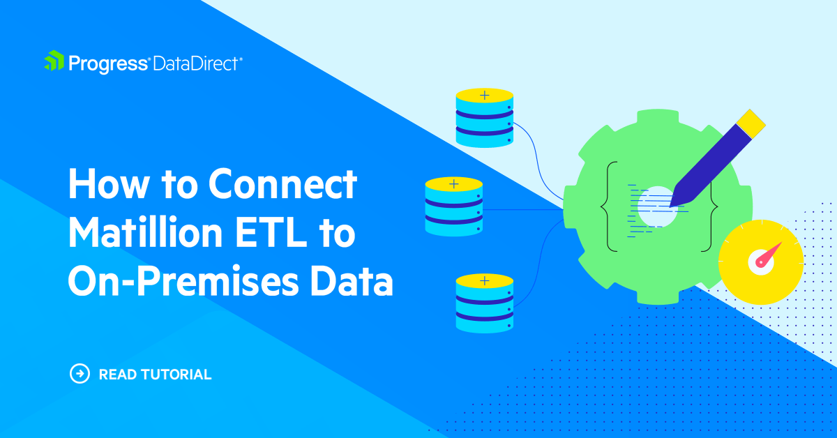 How to Connect Matillion ETL to On-Premises Data