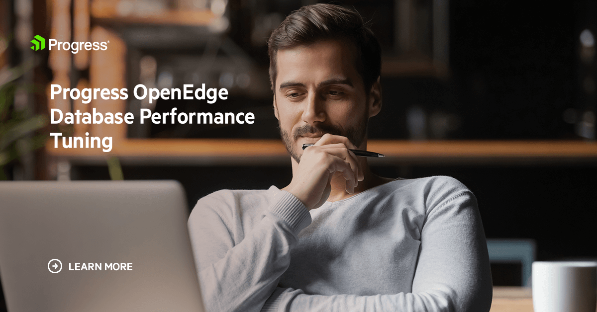 OpenEdge Instructor Led Database Performance Training | Progress