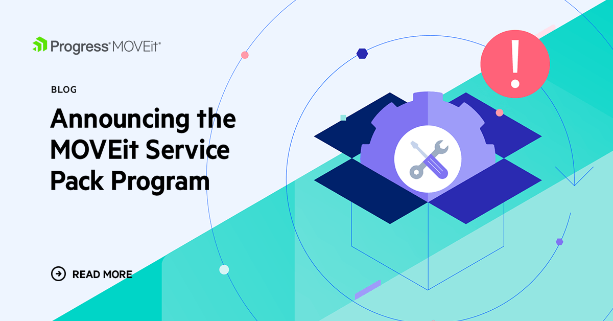 Announcing the MOVEit Service Pack Program