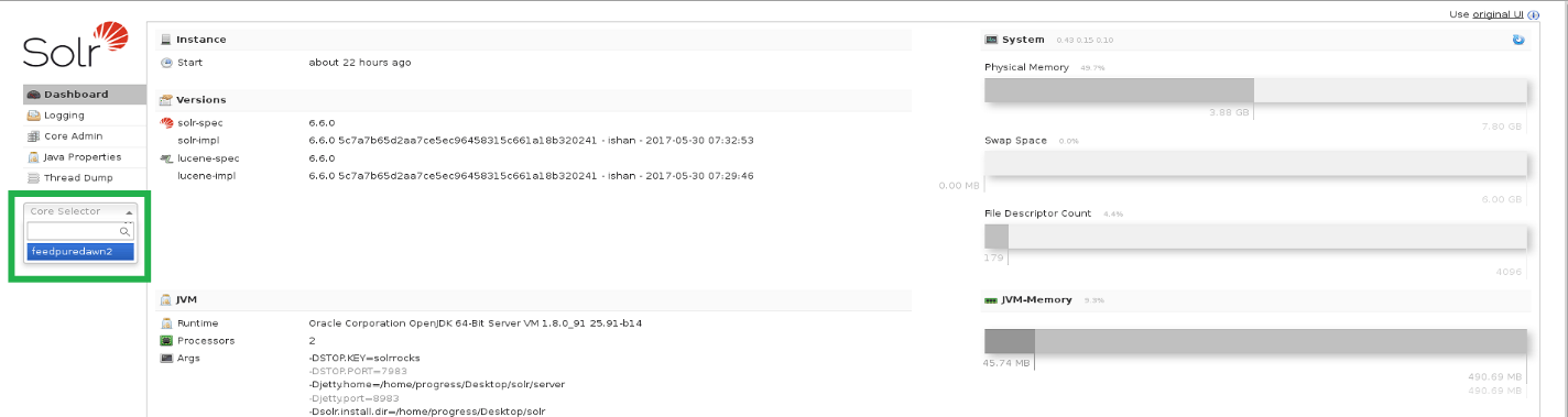 Import Sql Server Data Into Apache Solr Using Data Import Handler Via Jdbc