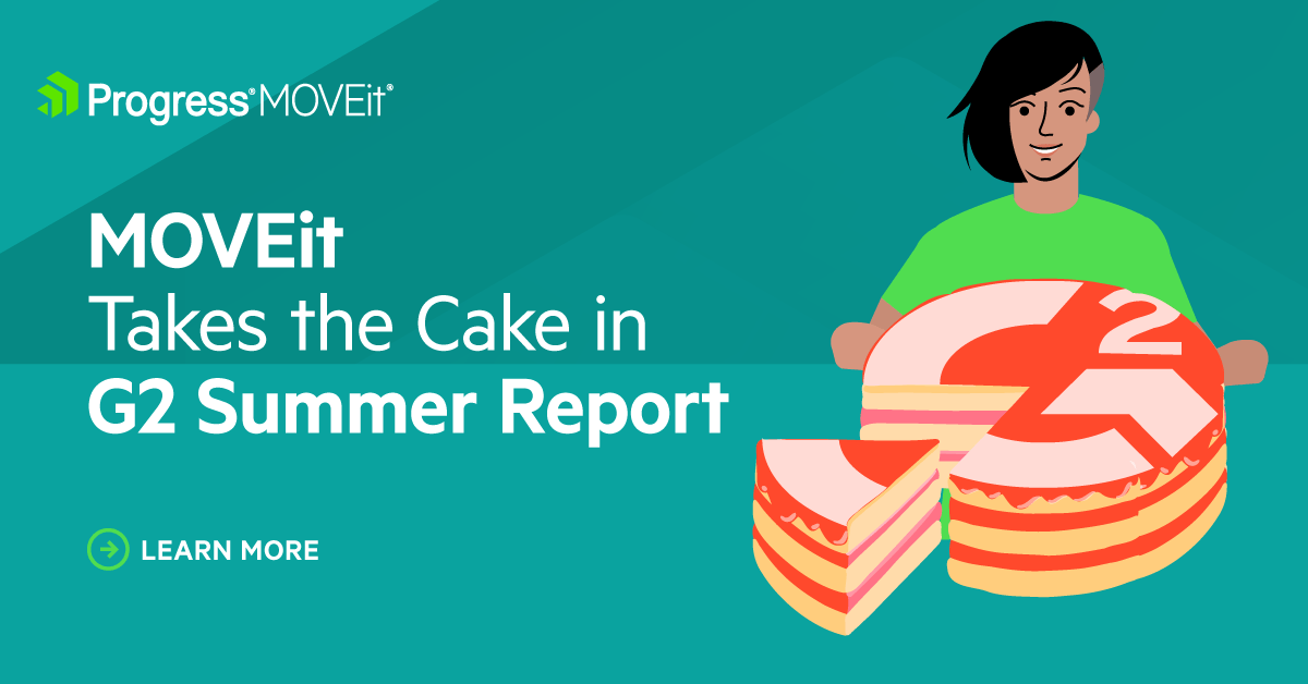 MOVEit 在 2022 年夏季管理式檔案傳輸（MFT） G2 報告中排名第一
