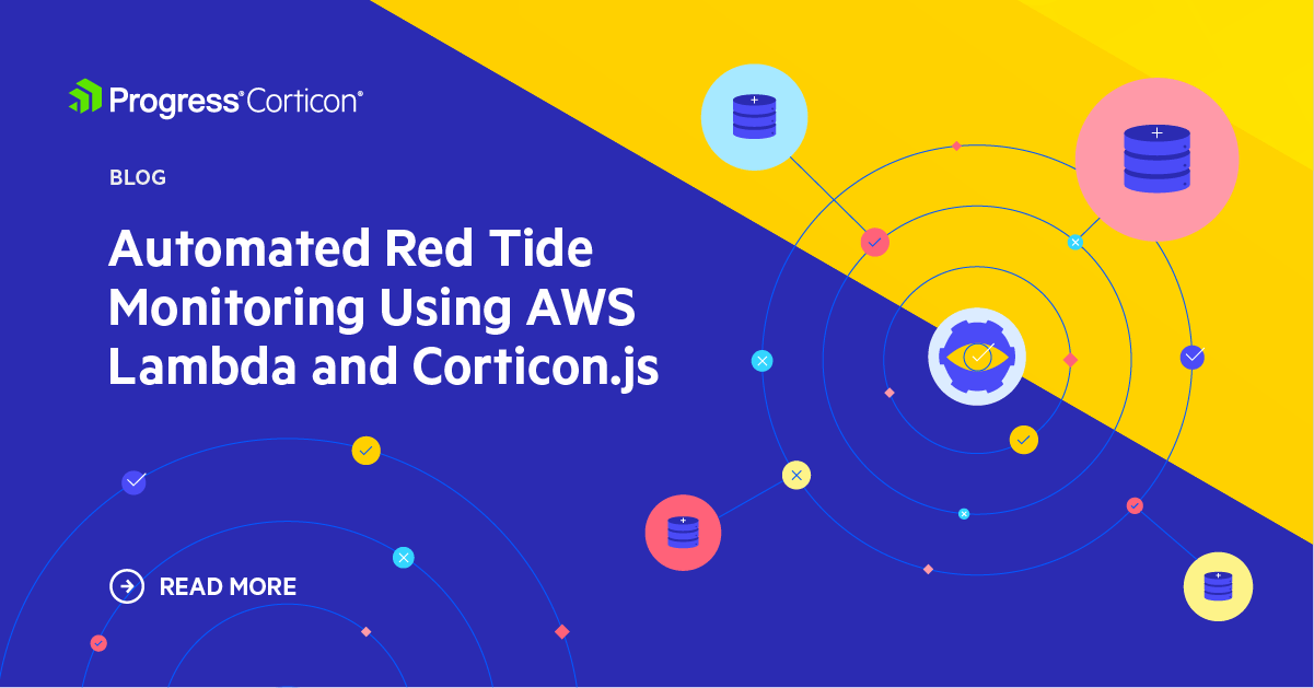 Automated Red Tide Monitoring Using AWS Lambda and Corticon.js