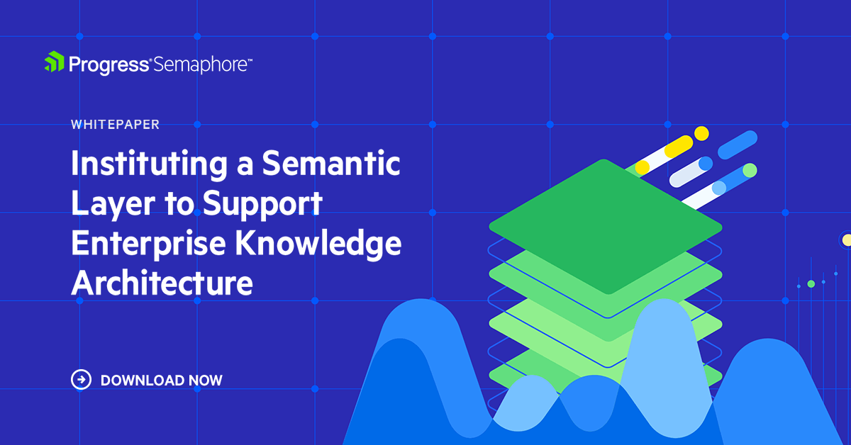 Instituting a Semantic Layer to Support Enterprise Knowledge Architecture