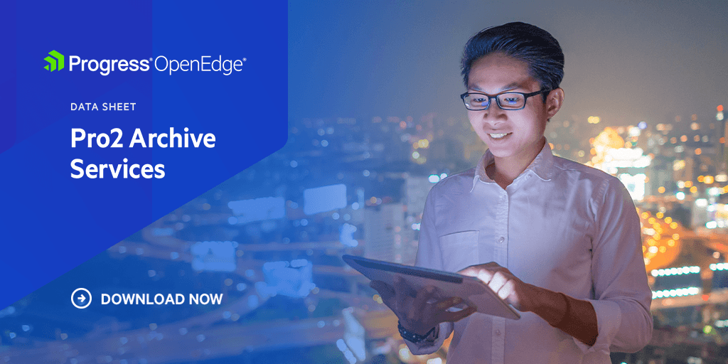 Pro2 Archive Services for QAD