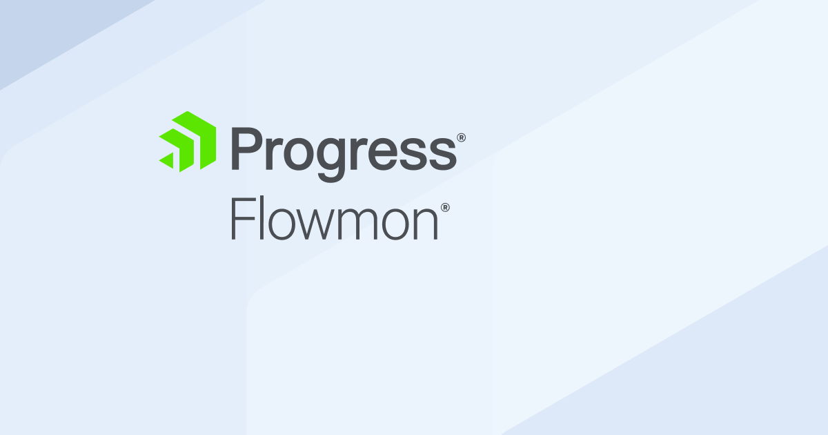 ネットワークトラフィックの監視 - Progress Flowmon