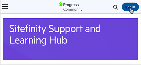 How to Log a Support Case - Progress Sitefinity